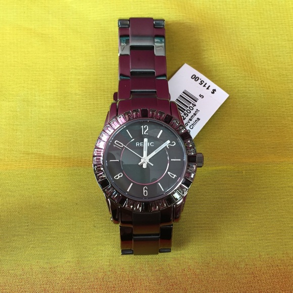 Relic | Accessories | Relic Stainless Steel And Crystal Watch Nwt ...